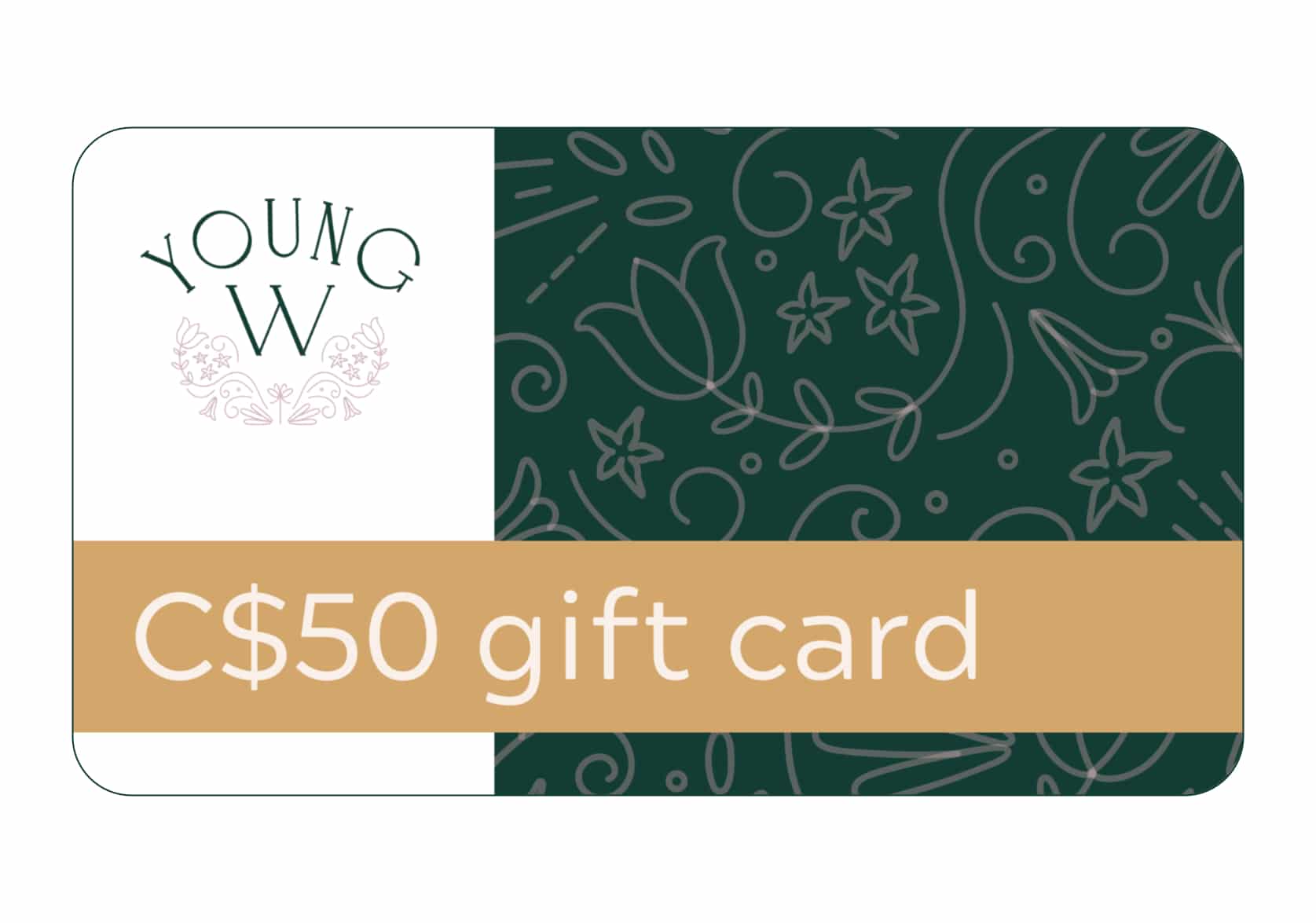 Digital Gift Card C$50 - Young W