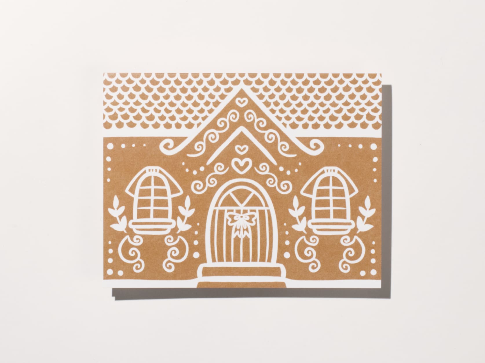 Gingerbread House Greeting Card, Boho - The Paper Narwhal - Young W