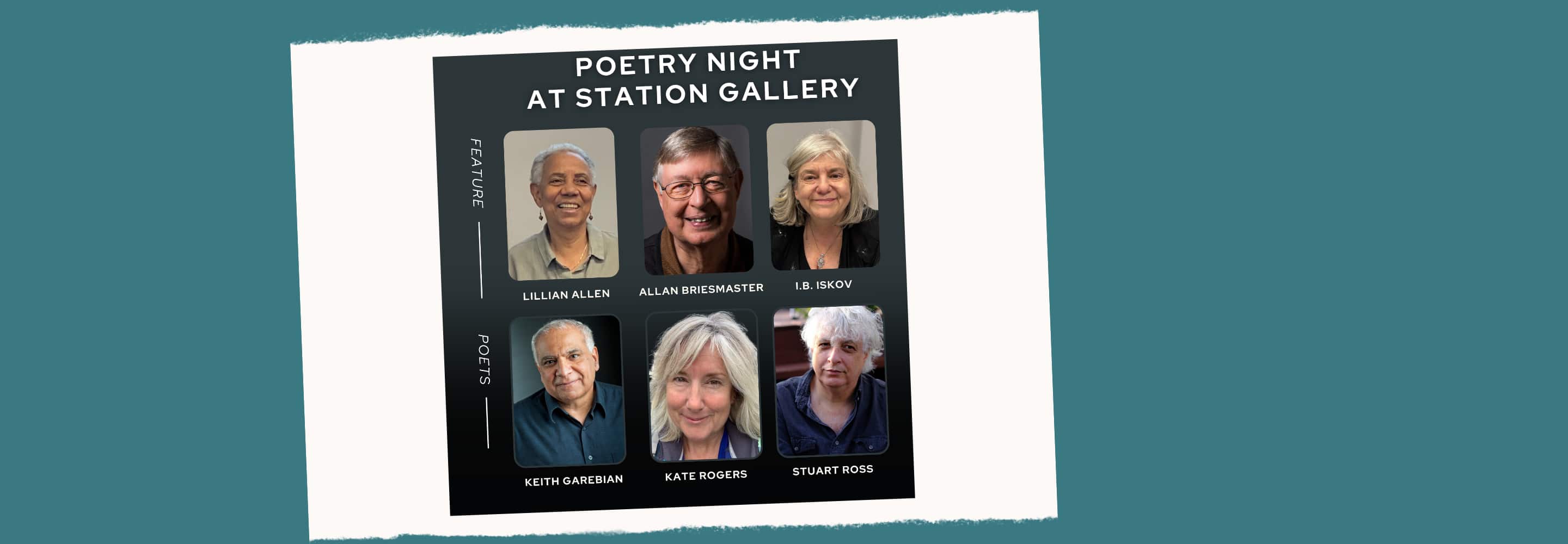 Poetry Night at Station Gallery - Young W